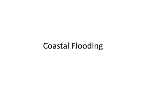 Coastal Flooding | Teaching Resources
