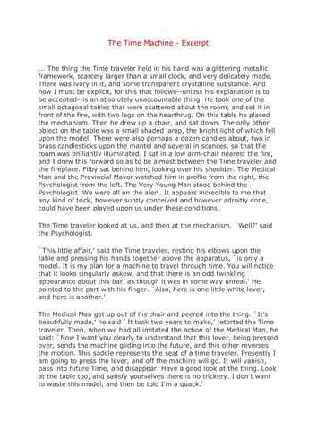 Year 7 Journey Through Time Sci-Fi literature SOW | Teaching Resources