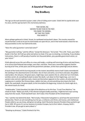 Year 7 Journey Through Time Sci-Fi literature SOW | Teaching Resources