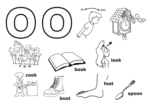 Little oo and Long oo Digraph Worksheets | Teaching Resources