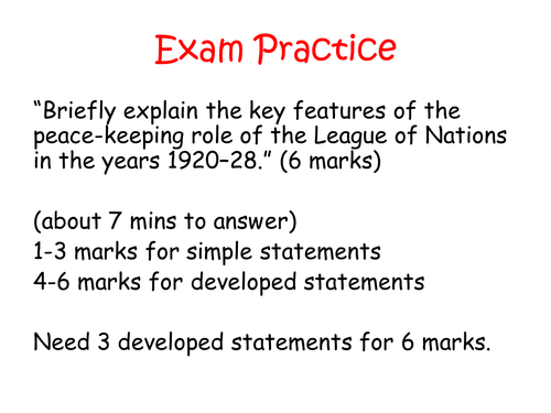 The League of Nations | Teaching Resources