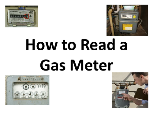 Math Gas Meter Reading Calculations | Teaching Resources