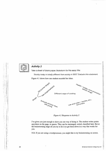 Essay Writing Guidance Part 3 | Teaching Resources