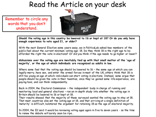 My Self, My World SoW | Teaching Resources