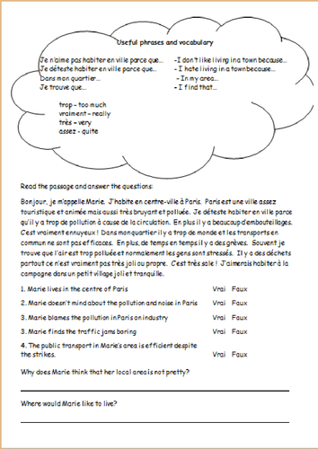 Les problemes environnementaux 2 | Teaching Resources