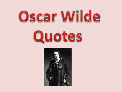 Year 6 Authors Narrative Unit Oscar Wilde | Teaching Resources