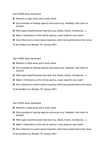 BTEC Unit 1: Music Industry | Teaching Resources