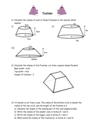 Frustums | Teaching Resources