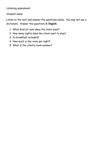 KS3 Assessments | Teaching Resources