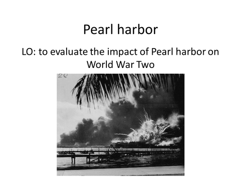 Pearl Harbor | Teaching Resources