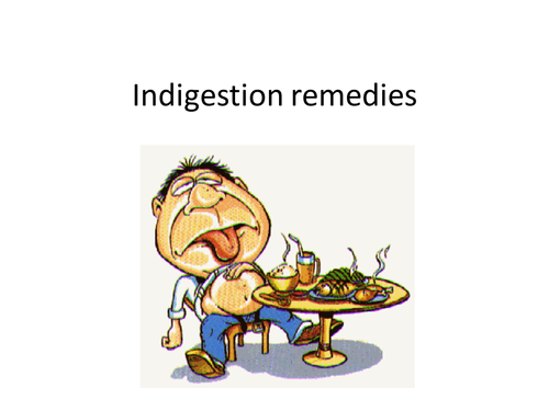 Indigestion Remedies Practical Planning | Teaching Resources