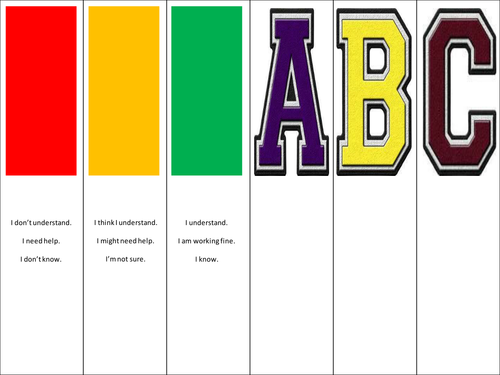 AfL fans | Teaching Resources