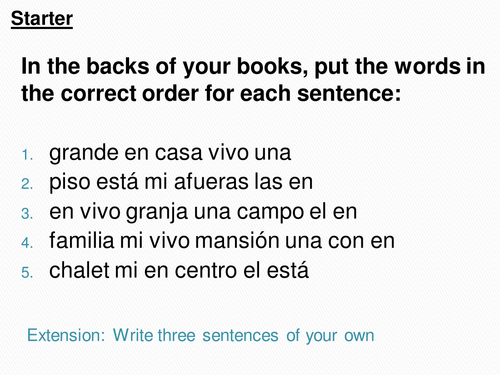 El plano de mi casa | Teaching Resources