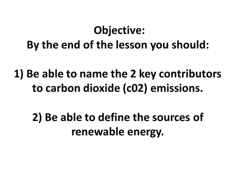 An introduction to sustainability etc | Teaching Resources