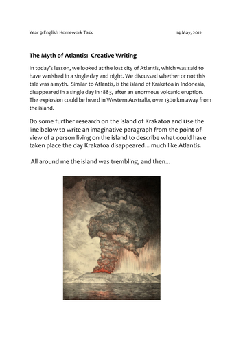 Exploring Myths: The Lost City of Atlantis | Teaching Resources