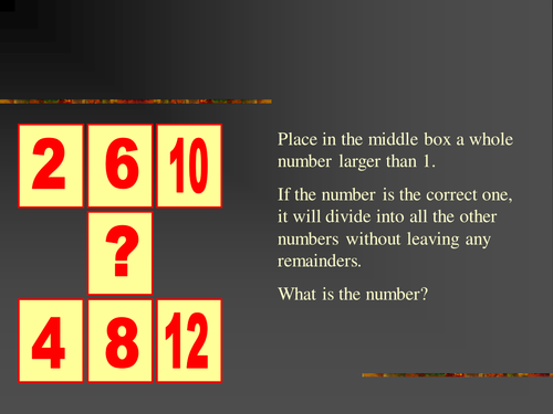 KS3 Puzzle Starters Part 1 | Teaching Resources