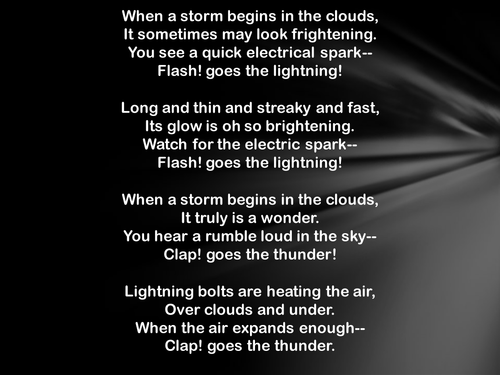 Extreme Effects Of Thunderstorms | Teaching Resources