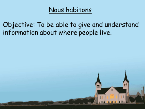 Nous habitons Module 5 Metro 1 | Teaching Resources